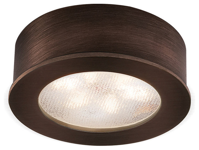 Button Lights LED Bronze/Dark - Transitional - Undercabinet Lighting ...