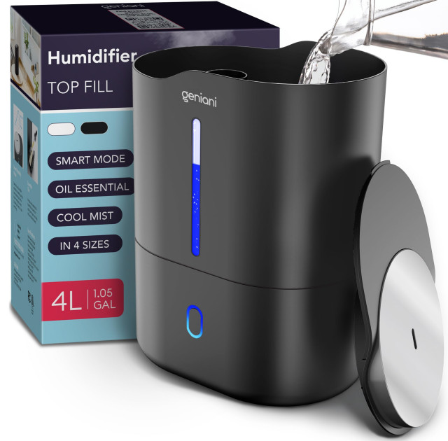 Top Fill Humidifier With Essential Oil Diffuser 2L for Home, Baby ...