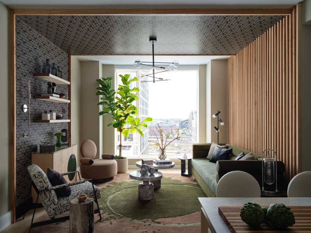 Postmodern Naturals - Modern - Living Room - Boston - by Trevor Fulmer ...