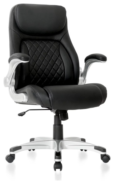 Executive Office Chair, Ergonomic Design With Adjustable Lumbar Support ...