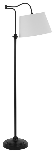 Jason 68.5" Metal Swing Arm LED Floor Lamp, Oil Rubbed Bronze ...