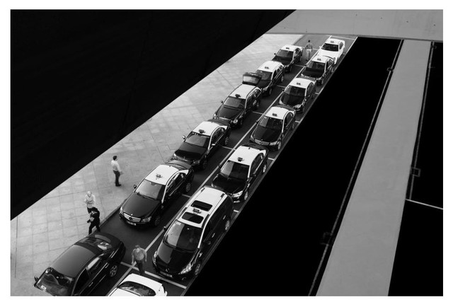"Waiting Lines" Digital Paper Print by Paulo Abrantes, 20"x14", 50"x34 ...