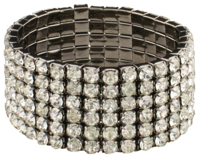 Sparkles Home Rhinestone Elastic Napkin Ring - Set of 4 - Napkin Rings ...