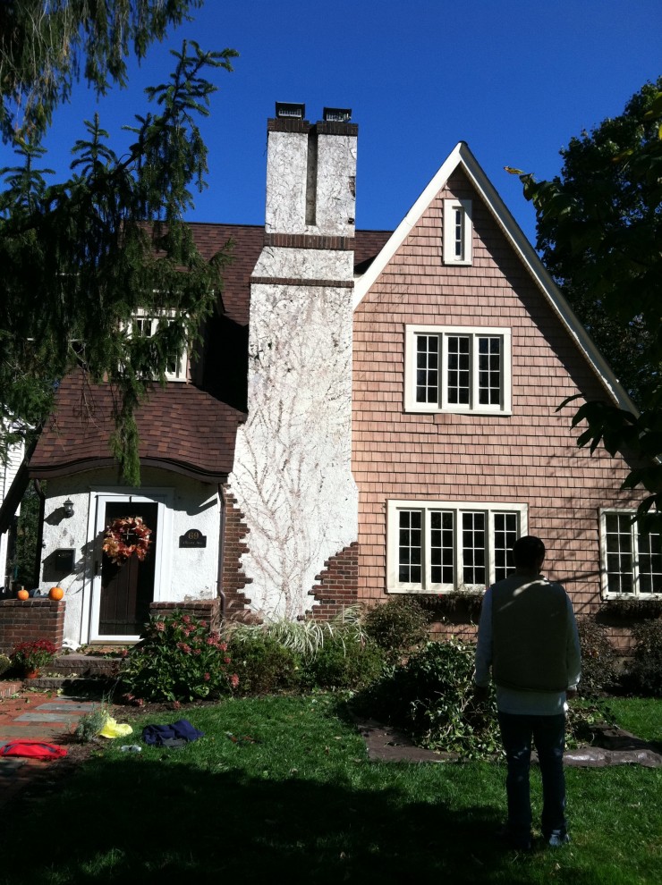 Tudor Style Chimneys