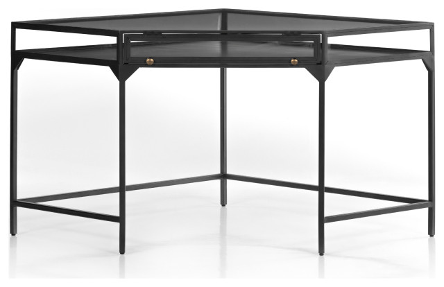 Shadow Box Modular Corner Desk - Industrial - Desks And Hutches - by ...