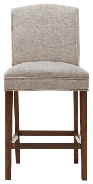Madison Park Camel Counter Stool - Transitional - Bar Stools And ...