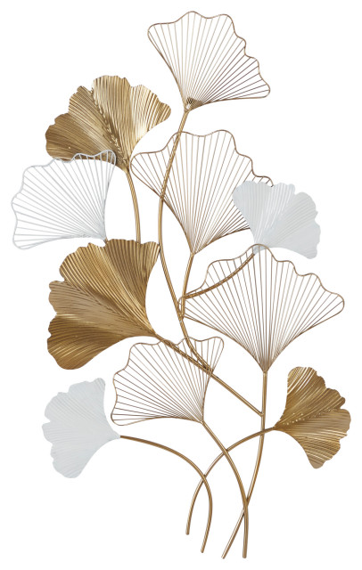 Glam Gold Metal Wall Decor 16430 - Contemporary - Metal Wall Art - by ...