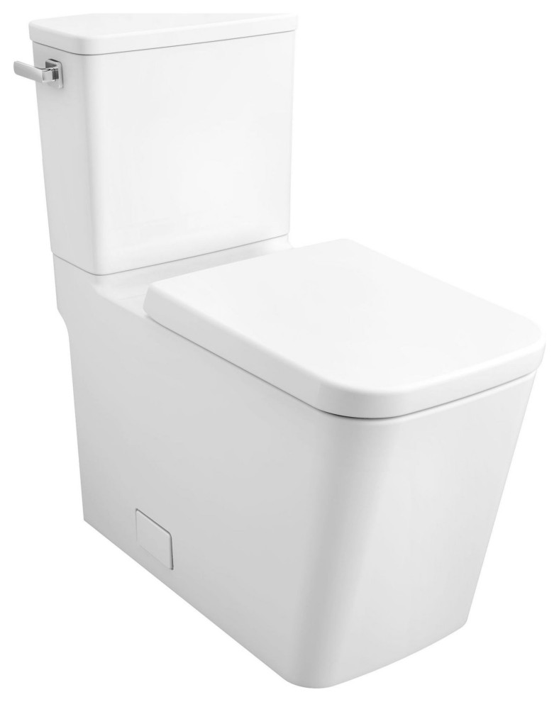 Grohe 39 662 Eurocube 1.28 GPF Two Piece Elongated Chair Height ...