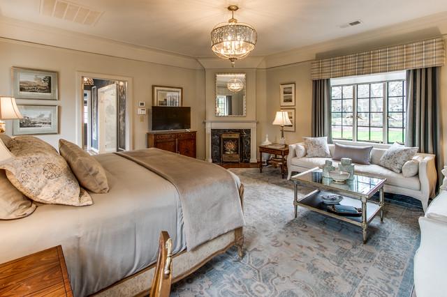 Julian Price House - Traditional - Bedroom - Other - by Linda Lane Design