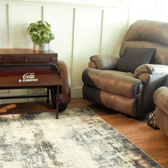 27" Maroon Steel End Table - Industrial - Side Tables And End Tables ...