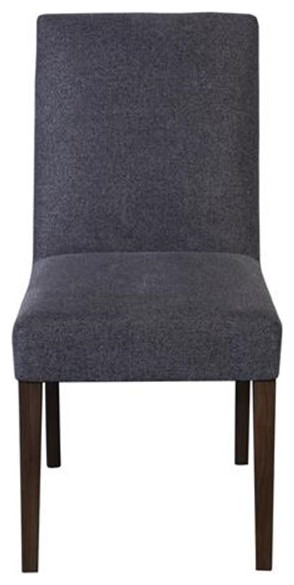 Porter Designs Enna Solid Wood Dining Chair - Gray - Transitional ...