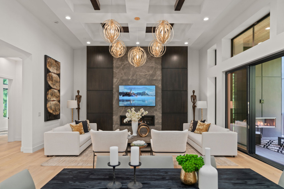 Modern Great Room - Contemporary - Living Room - Seattle - by Everton ...
