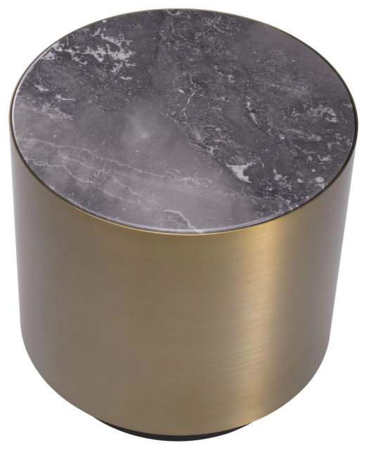 Cylindrical Modern Side Table | Eichholtz Porter - Contemporary - Side ...
