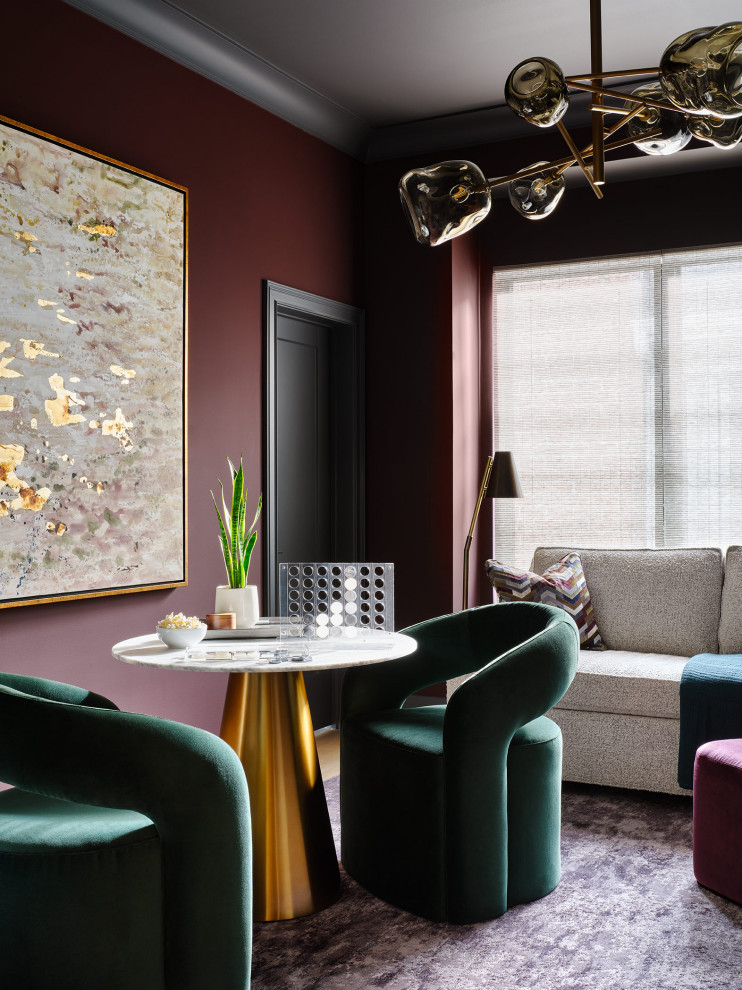 Urban to Suburban - Contemporary - Family Room - Chicago - by Lauren ...