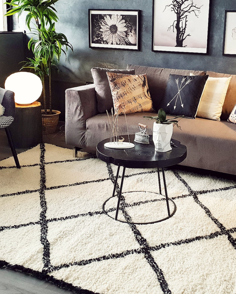7 Ideas for Using a Gray Carpet in Your Living Room