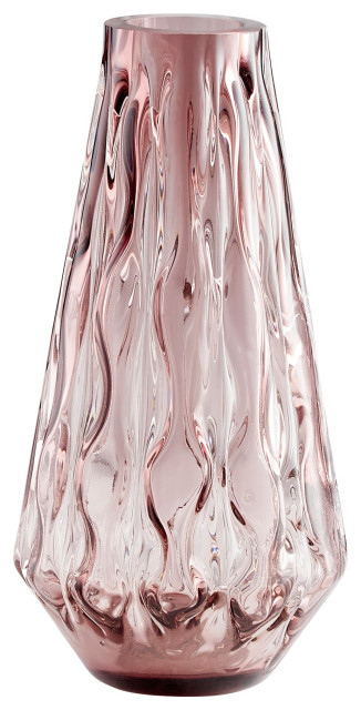 Geneva Vase, Blush Medium - Contemporary - Vases - by Hudson Home Decor ...