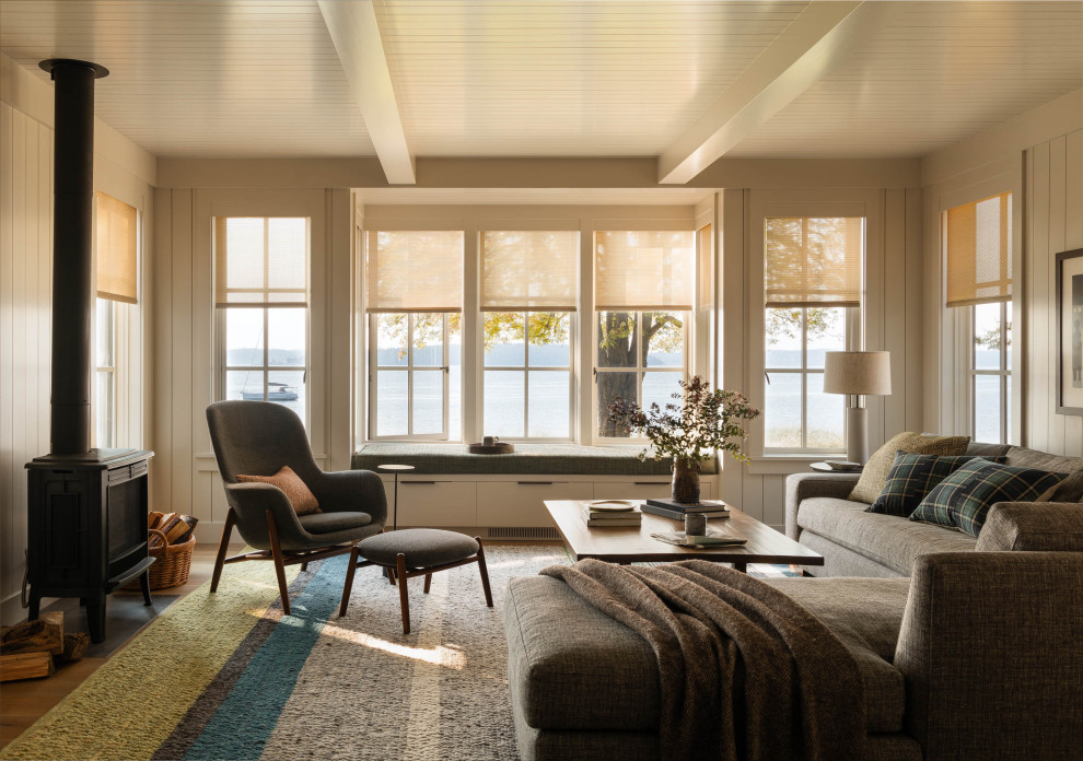 South Beach - Beach Style - Family Room - Seattle - by Hoedemaker ...