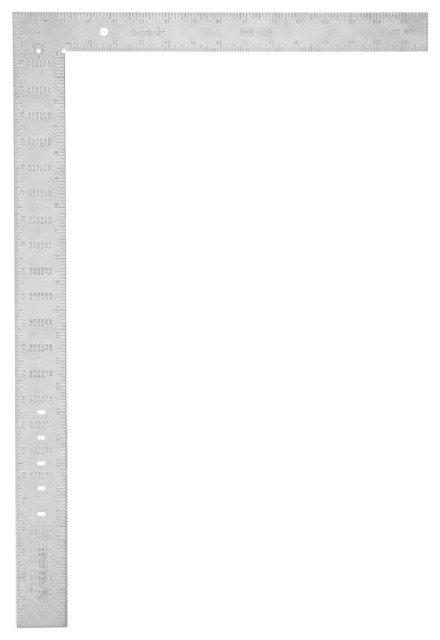 Empire 1140 Aluminum Framing Square, 24 Inch, 24" - Hand Tools And Tool ...