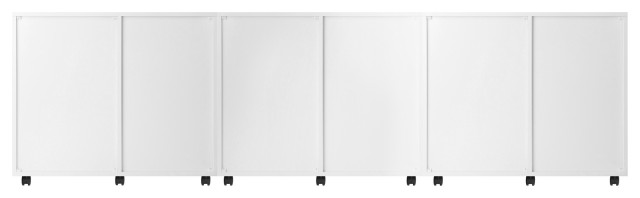 Halifax 3-Pc Cabinet Set with File Drawer, White - Transitional ...