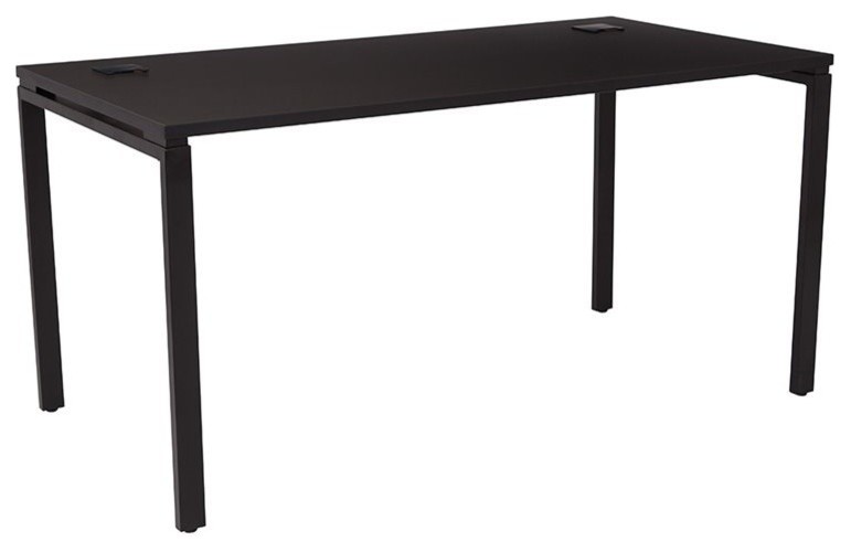 Scranton & Co 60" Writing Desk in Black - Contemporary - Desks And ...