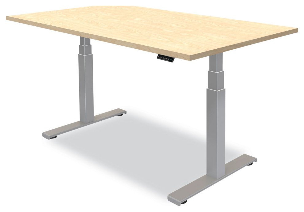 Fellowes Levado Laminate Table Top, 72" x 30" x, Maple - Contemporary ...