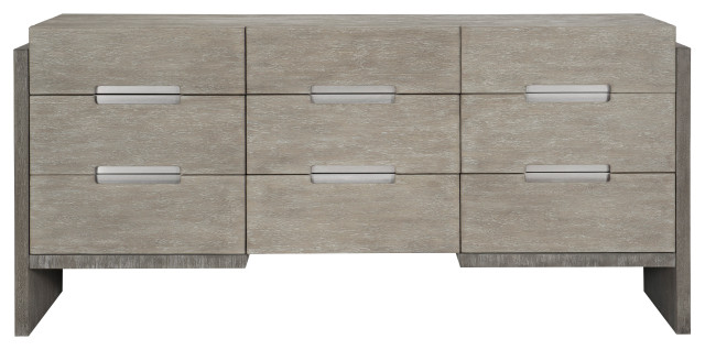 Bernhardt Foundations Dresser, Dark Shale Finish, 72"W x 20"D x 34.25"H ...