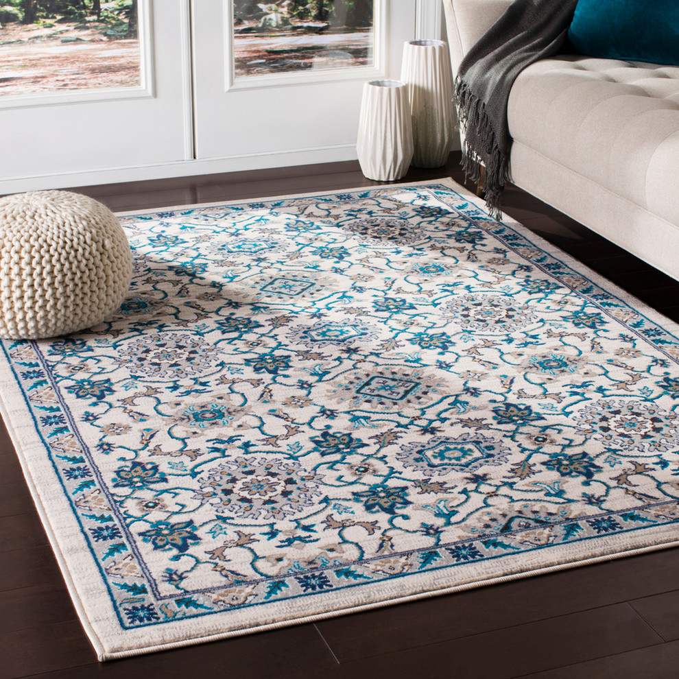 Machine Woven Clairmont Area Rug CMT-2301, 5'3"x7'3" - Mediterranean ...