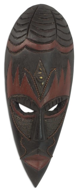 Ethiopian Spider African Wood Mask - Southwestern - Wall Sculptures ...
