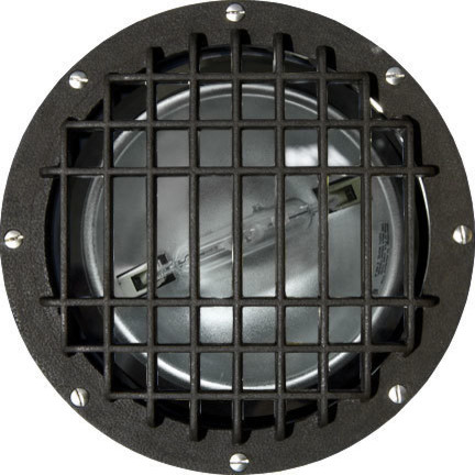 Dabmar Lighting Fiberglass In-Ground Well Light With Grill - Industrial ...