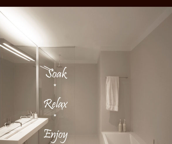 Soak Enjoy Relax Vinyl Wall Decal bathroomquotes01, 36 in ...