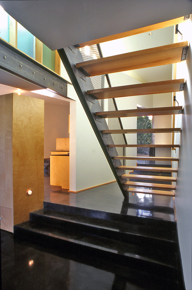 Zig Zag House - Contemporary - Staircase - Seattle - by David Coleman ...