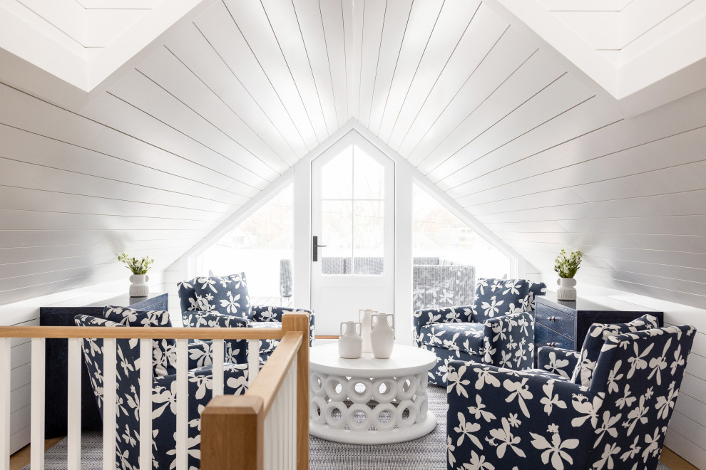 Compo Rising - Beach Style - Family Room - New York - by Tusk Home ...