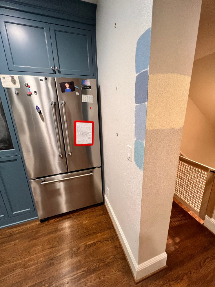 french door fridge in corner next to wall | Houzz Forum
