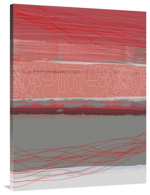 "Abstract Blue View 3" Fine Art Print, 36" x 48" - Modern - Prints And ...