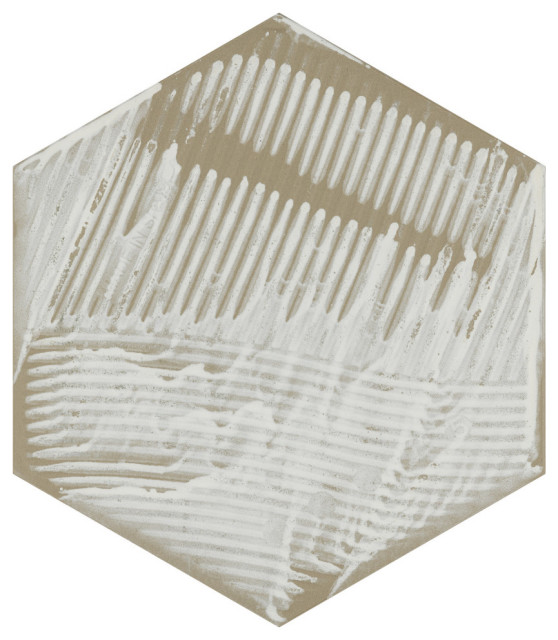 Dorne Hex Porcelain Floor and Wall Tile Sample - Contemporary - Wall ...