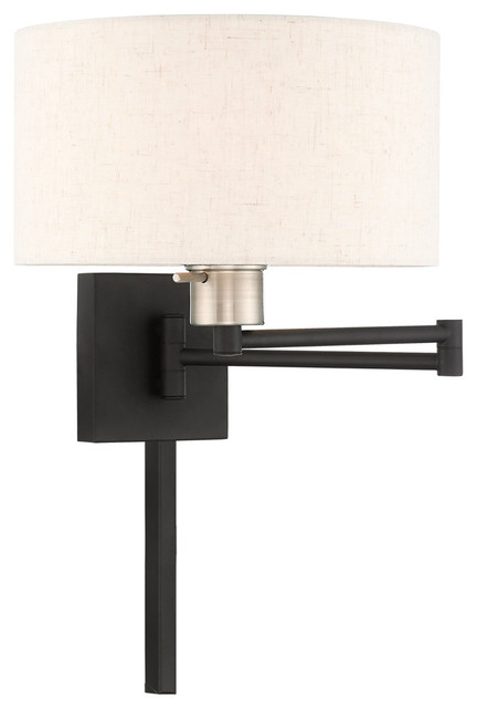 1-Light Swing Arm Wall Lamp - Transitional - Swing Arm Wall Lamps - by ...