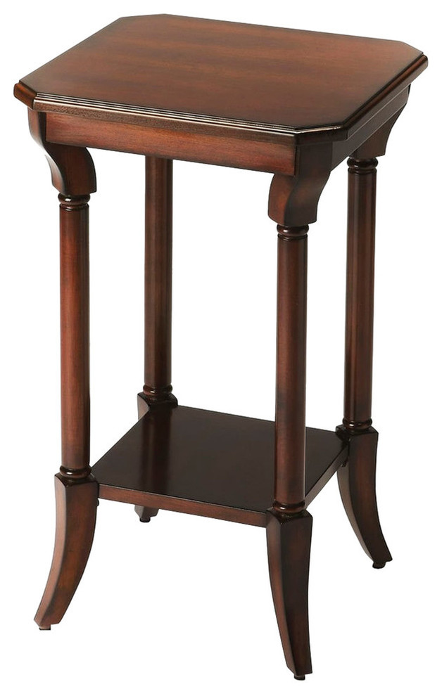 Butler Specialty Plantation Cherry Darla End Table, Dark Brown ...