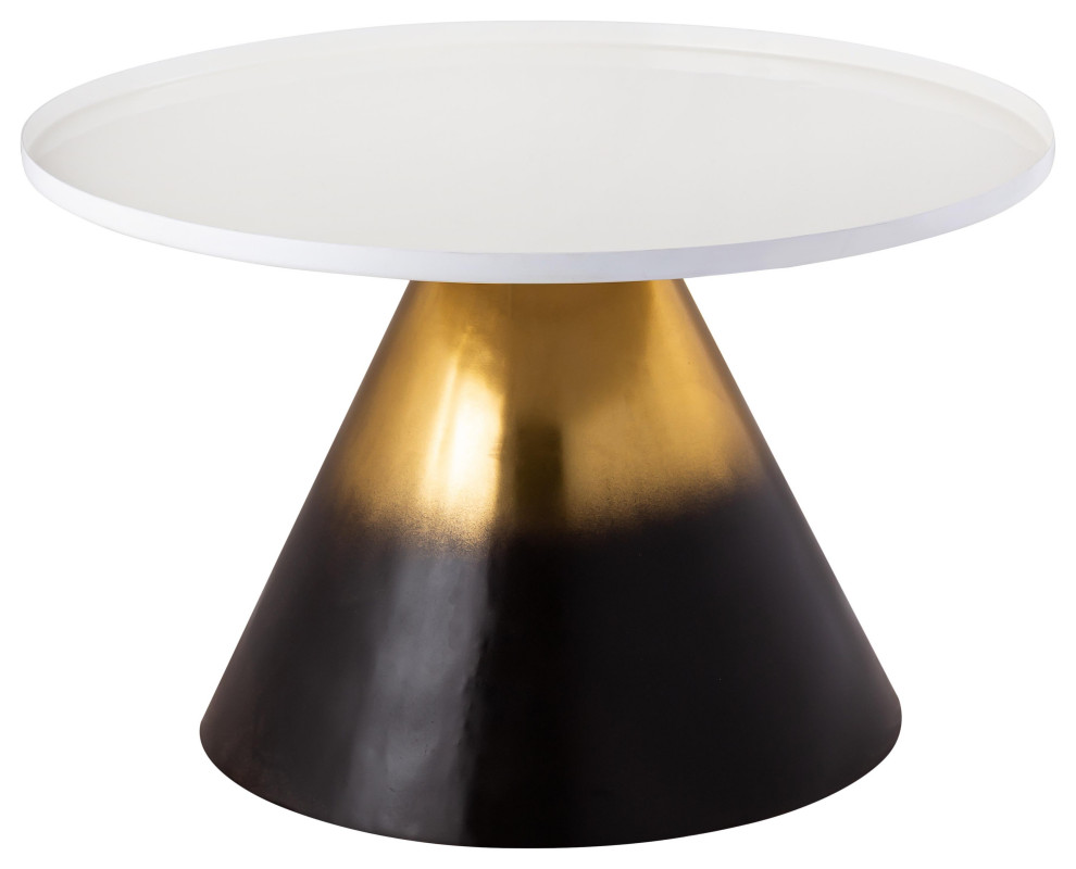 Ombre Enamel Coffee Table - Contemporary - Coffee Tables - by First of ...