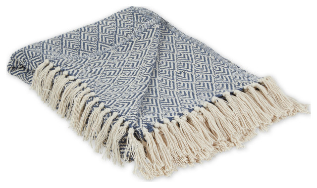 Jadeite Diamond Throw - Contemporary - Throws - by VirVentures | Houzz