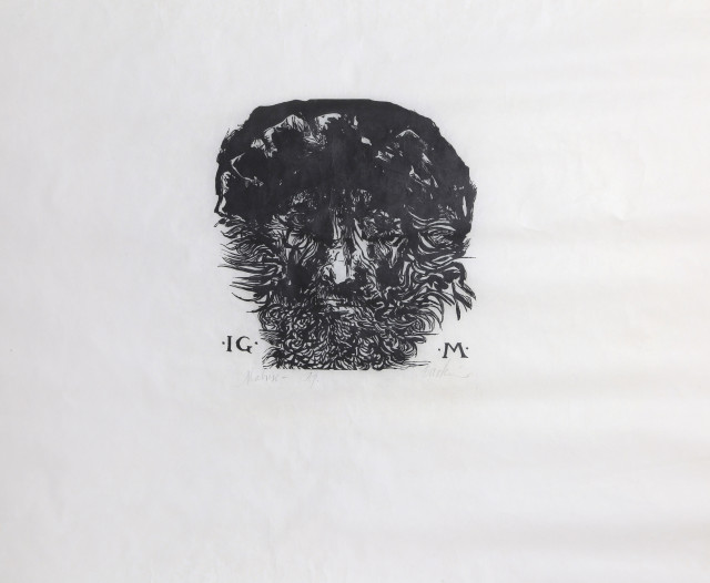 Mabuse, Leonard Baskin, 40x36 - Contemporary - Fine Art Prints - by ...