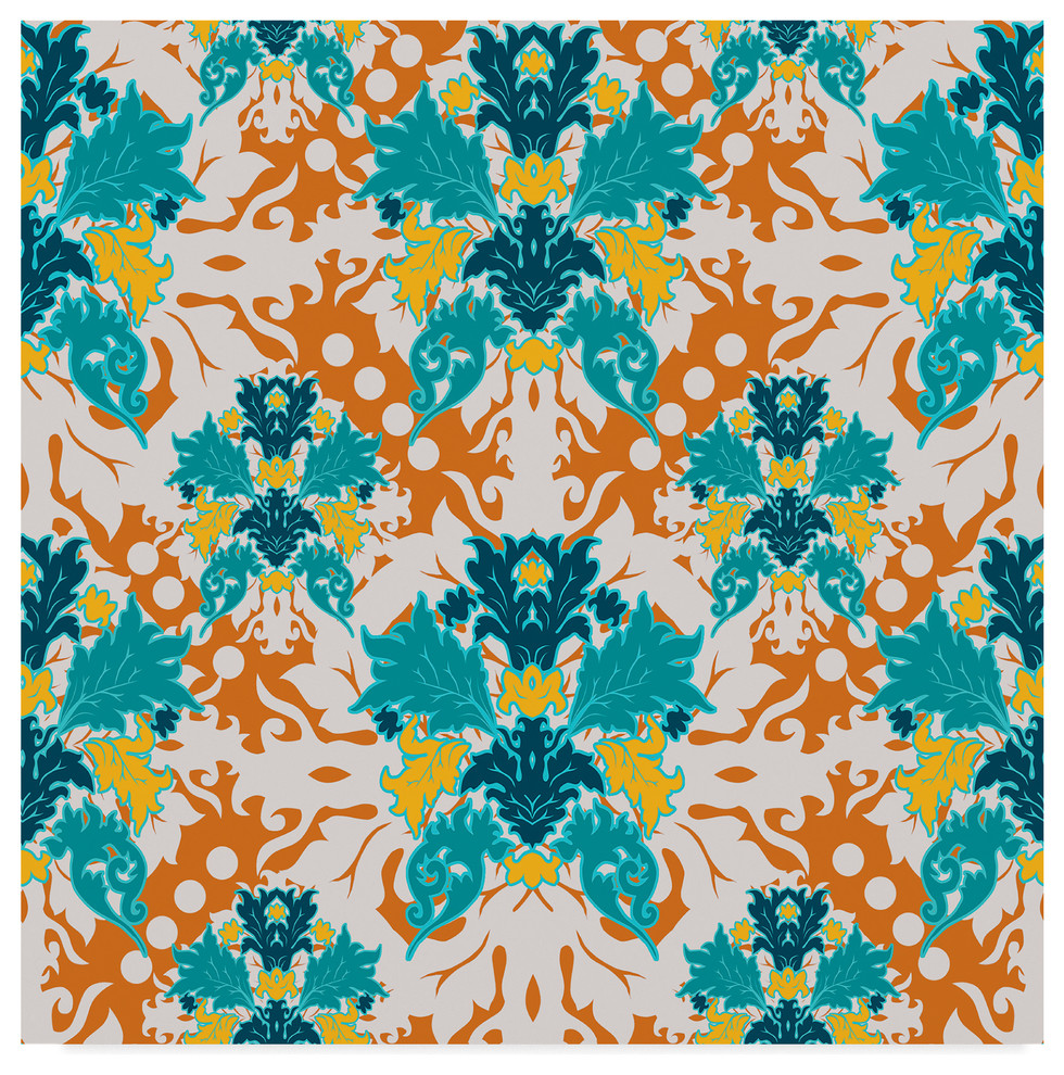 Maria Rytova 'D03, Pattern' Canvas Art, 18"x18" - Contemporary - Prints ...