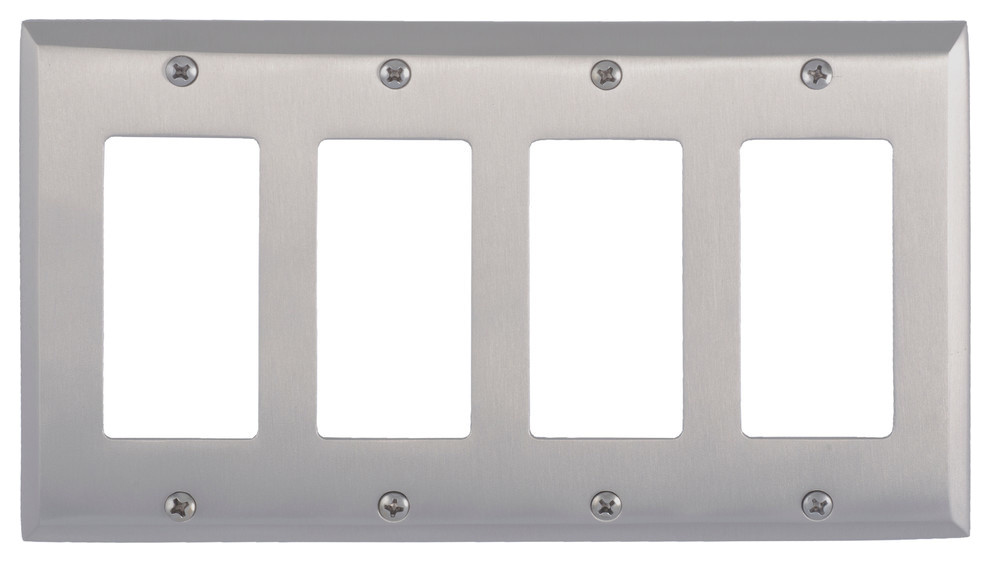 Quaker Quad Gfci - Transitional - Switch Plates And Outlet Covers - by ...