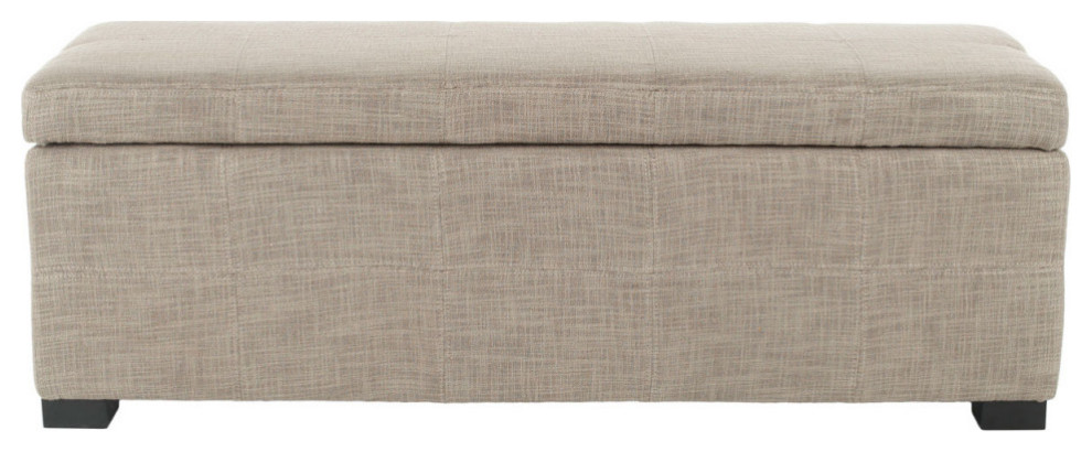 Leena Storage Bench Large Stone - Transitional - Accent And Storage ...