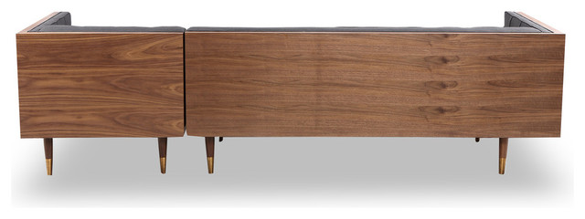 Woodrow Modern Box Sofa Sectional - Midcentury - Sectional Sofas - by ...