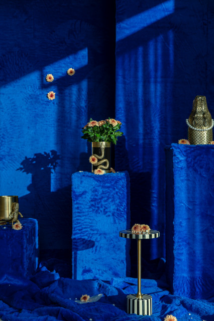 Modern Retro Side Table, Bold Monkey Strike Lucky - Contemporary - Side ...