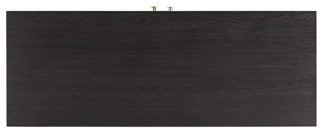 Hendrix Cabinet, Antique Brass, Wood, 48 Hendrix Cabinet, Antique Brass, Wood, 48