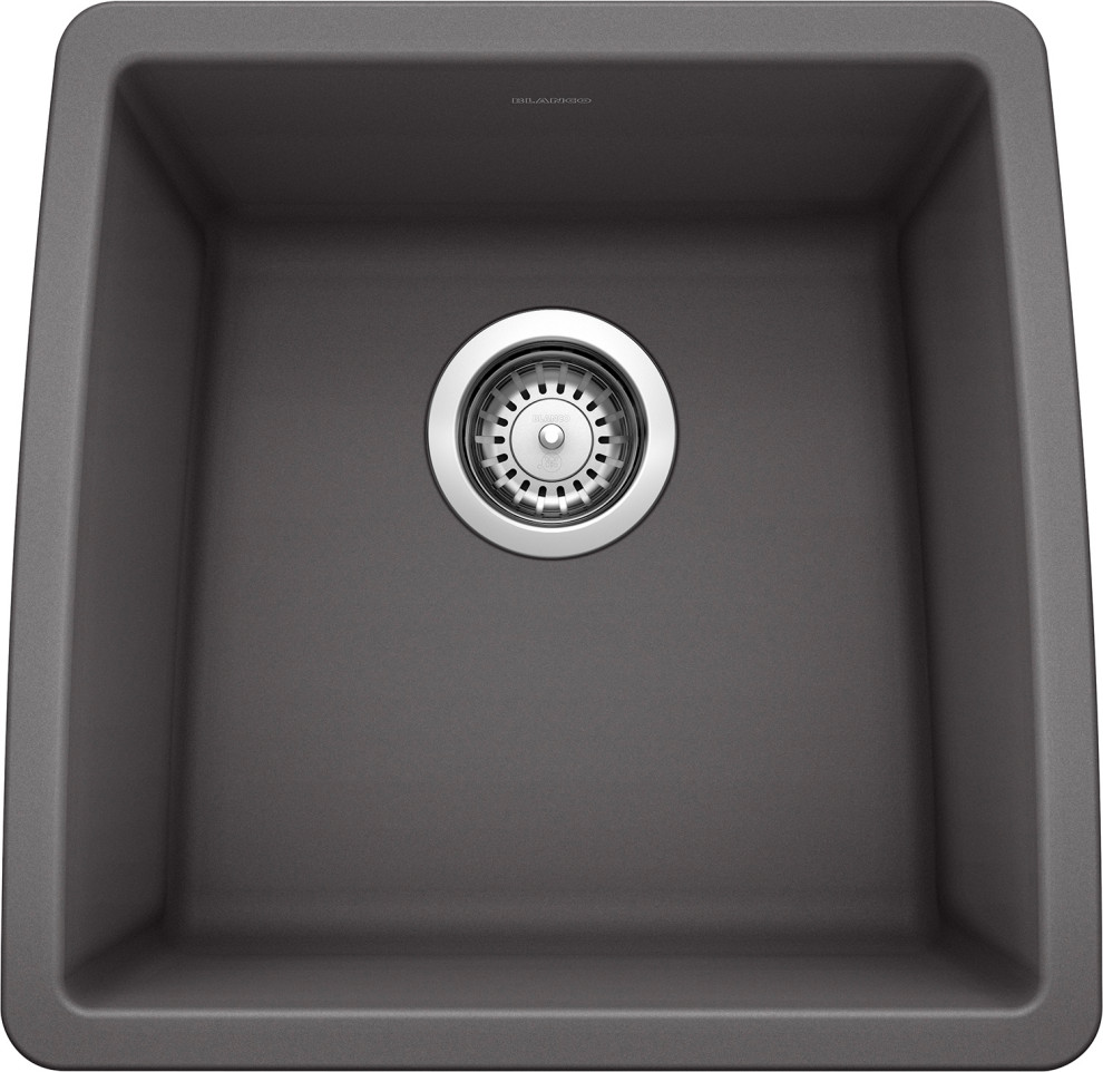 Blanco Performa Silgranit II Bar Bowl, Cafe Brown - Contemporary ...