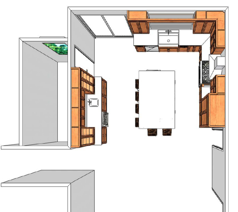 Different Backsplashes on 2 Walls of Kitchen | Houzz Forum
