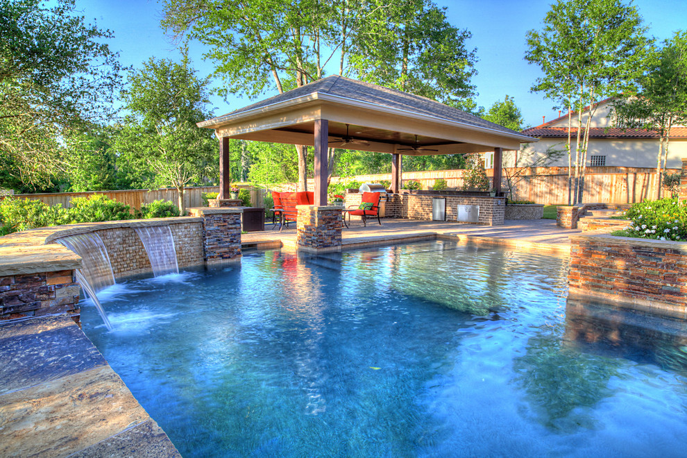 Outdoor Oasis: Pool, Outdoor Kitchen, Patio, Pergola and More ...