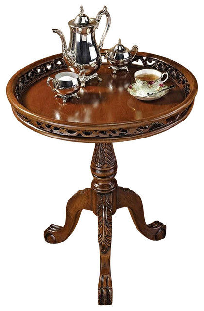 Lady Wentworth Pie Crust Tea Table - Victorian - Side Tables And End ...